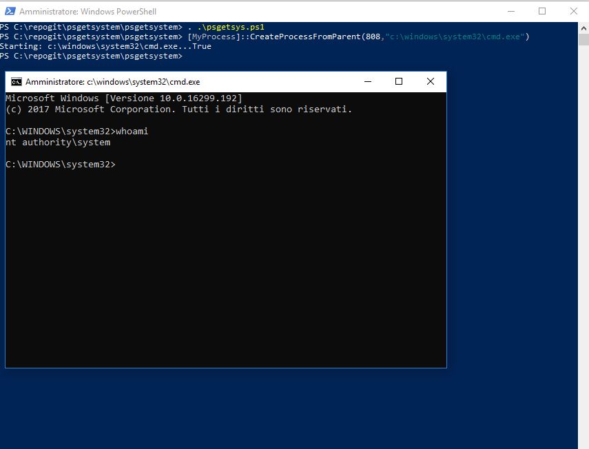 Getting SYSTEM – Decoder's Blog