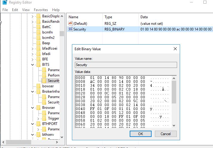 Demystifying Windows Service “permissions” configuration – Decoder's Blog